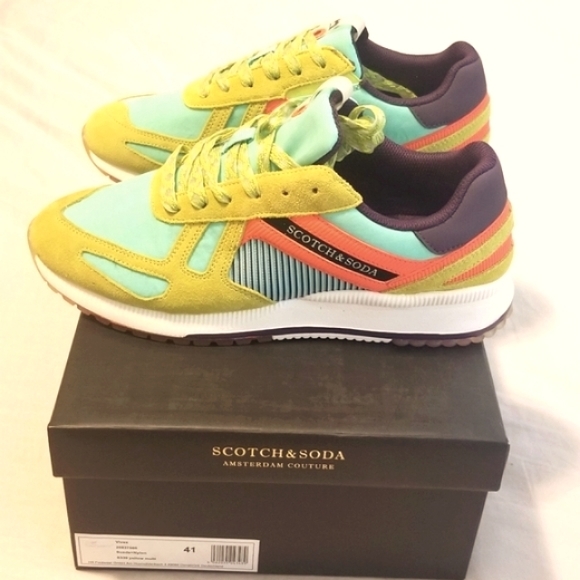 Scotch & Soda | Shoes | Mens Scotch Soda Vivex Multi Colored Sneakers ...